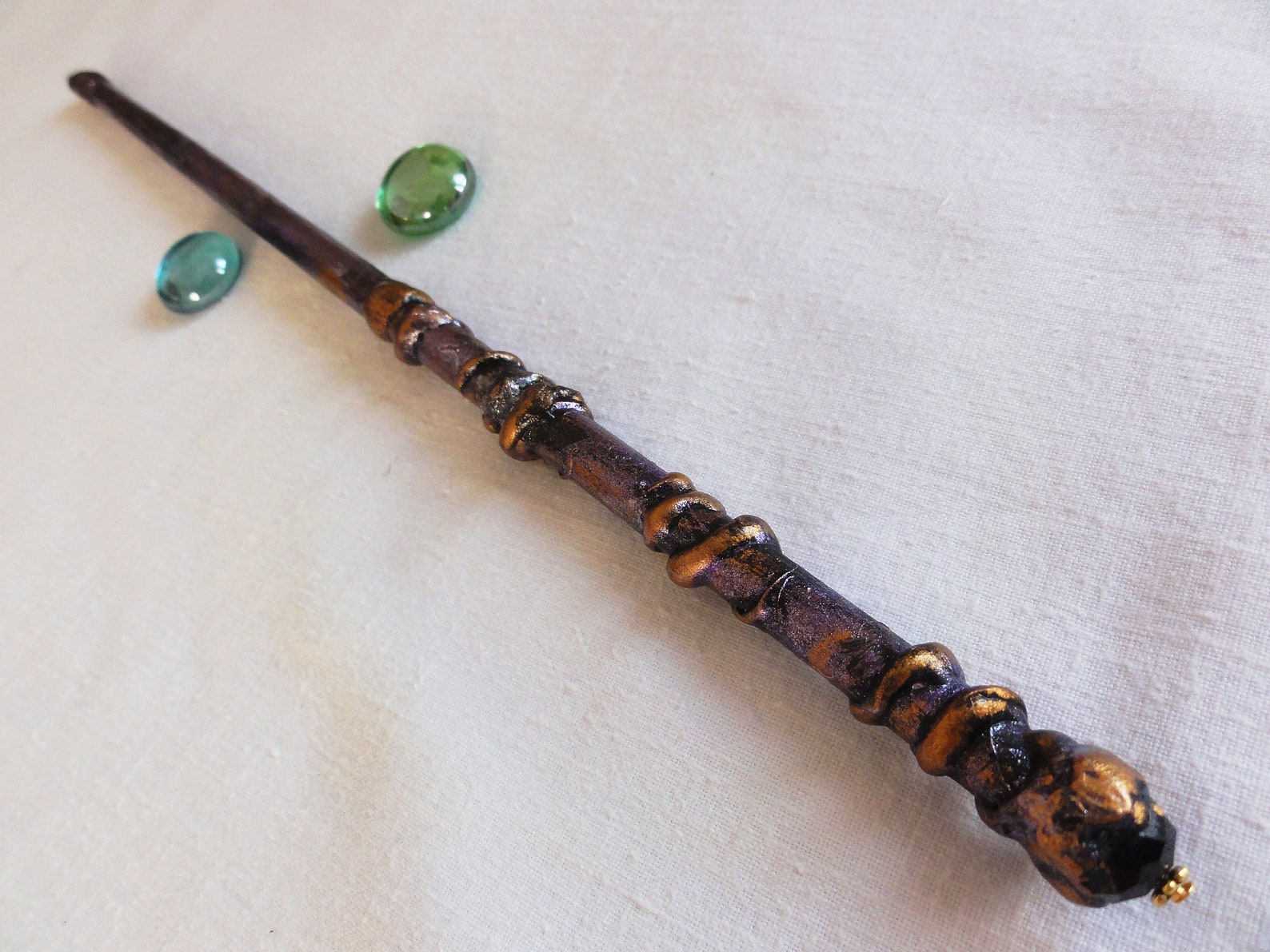 Magic Wand Wood Magic Wand Purple Magic Wand Princess Wand | Etsy