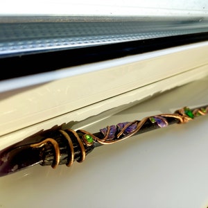 Magic Wand, Love Heart Magical, Dark Amethyst, Princess of Spells ...