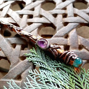Magic Pen Wand Amethyst, Spell Pen, Witchy - Etsy
