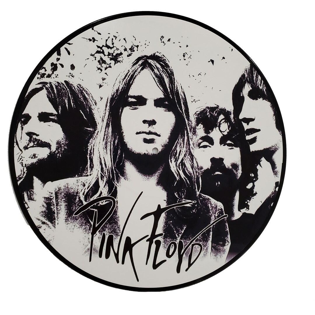 Pink Floyd Band Photo Picture Disc Real Vinyl 12 Upcycled Wall Art - Etsy