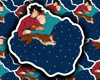 Nick and Charlie Vinyl Sticker Heartstopper Inspired Decal LGBTQ ...
