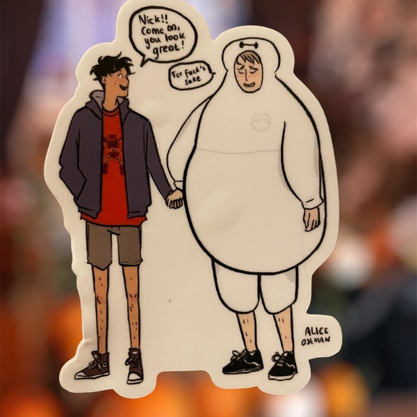 Nick Charlie Sticker - Etsy