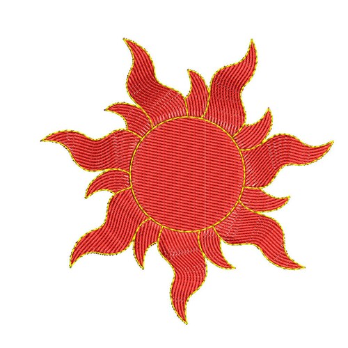 The Sun Embroidery Design Files - Etsy Canada