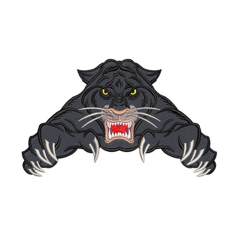 Panthers Embroidery - Etsy