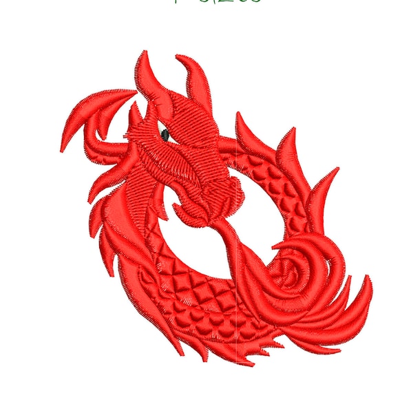 Dragon Embroidery Designs - Etsy Australia