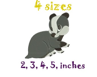 Badger Coat of Arms With a Badger Embroidery Design Files | Etsy