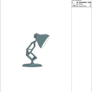 Lamp Embroidery Design Files - Etsy