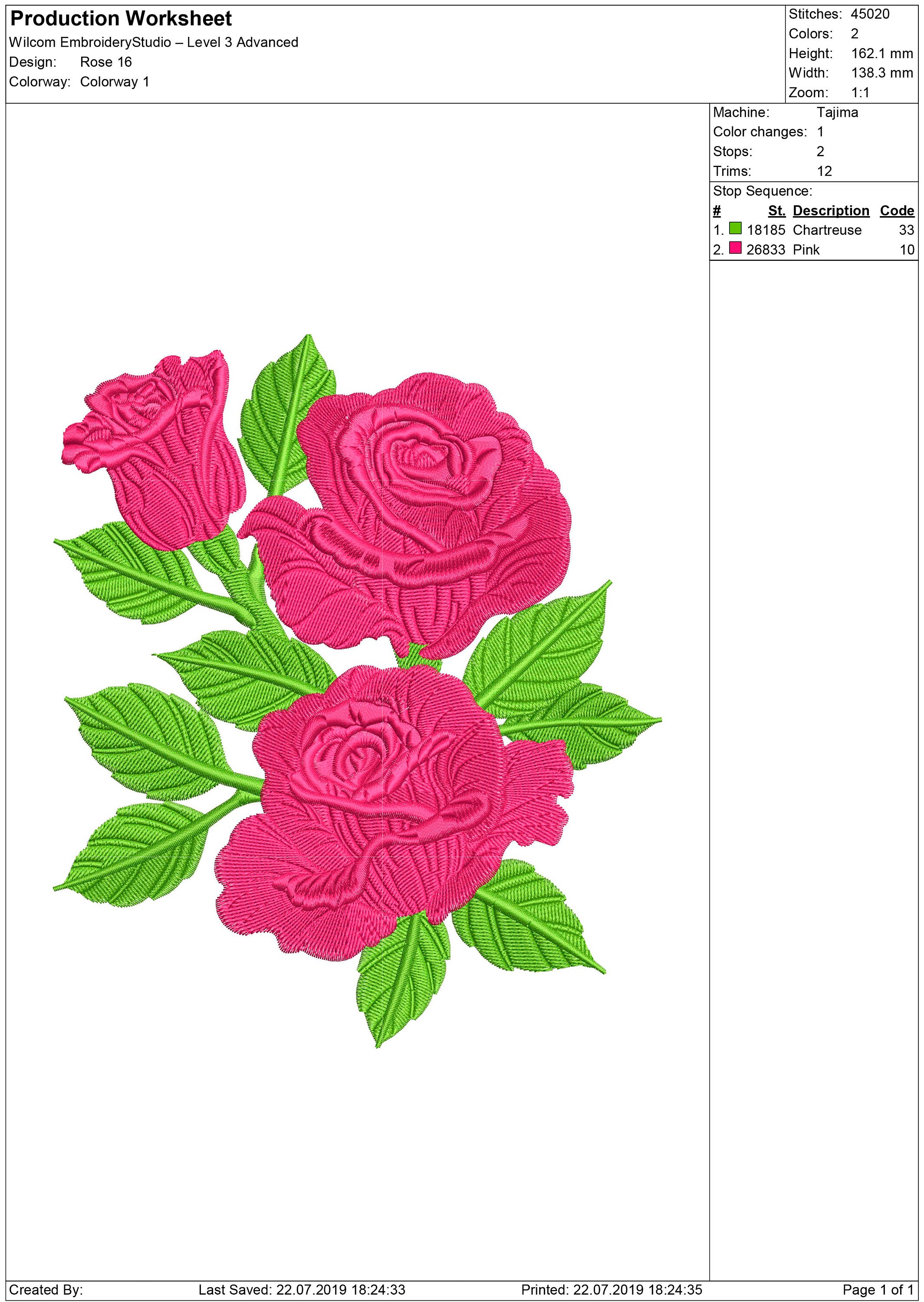 Rose Flower Blooming Rose Embroidery Design Files - Etsy