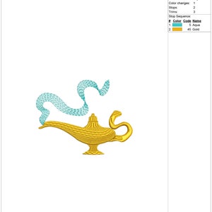 Lamp Embroidery Design Files - Etsy