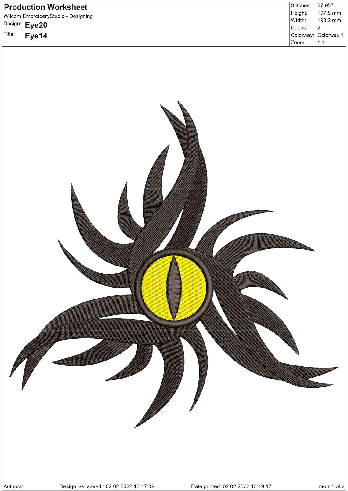 Dragon Eye Embroidery Design Files - Etsy