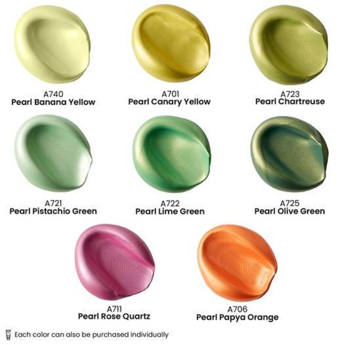 Arteza Premium Pearl Acrylic Paint - Etsy