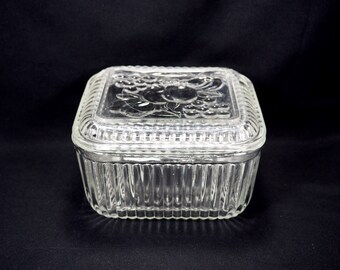 Vintage Glass Refrigerator Containers - Etsy