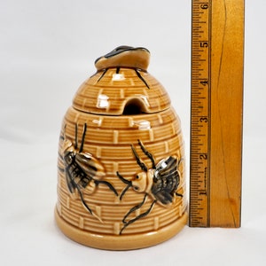 Vintage Honey Pot With Honey Bee Design - Etsy