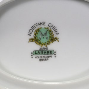 Noritake China Lanare Pattern Gravy Boat With Attached Underplate - Etsy