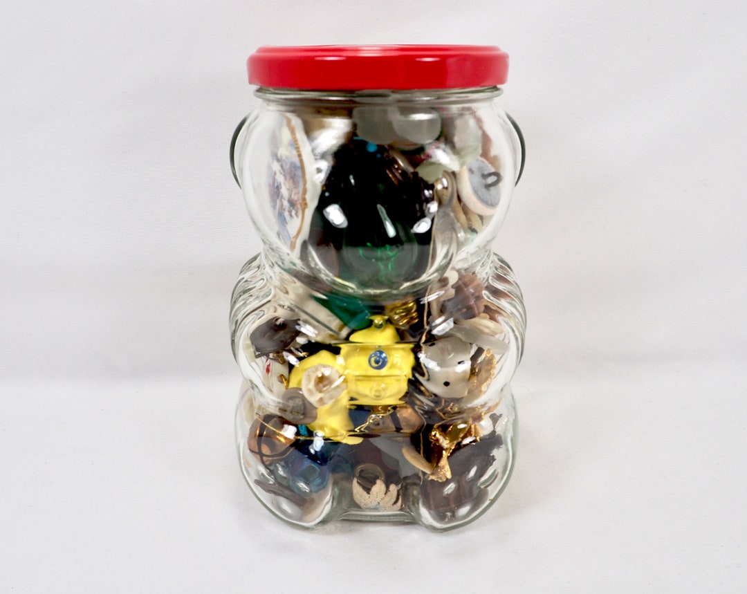 Vintage Junk Jar Kraft Bear Smalls for Assemblage Crafts Altered Art ...