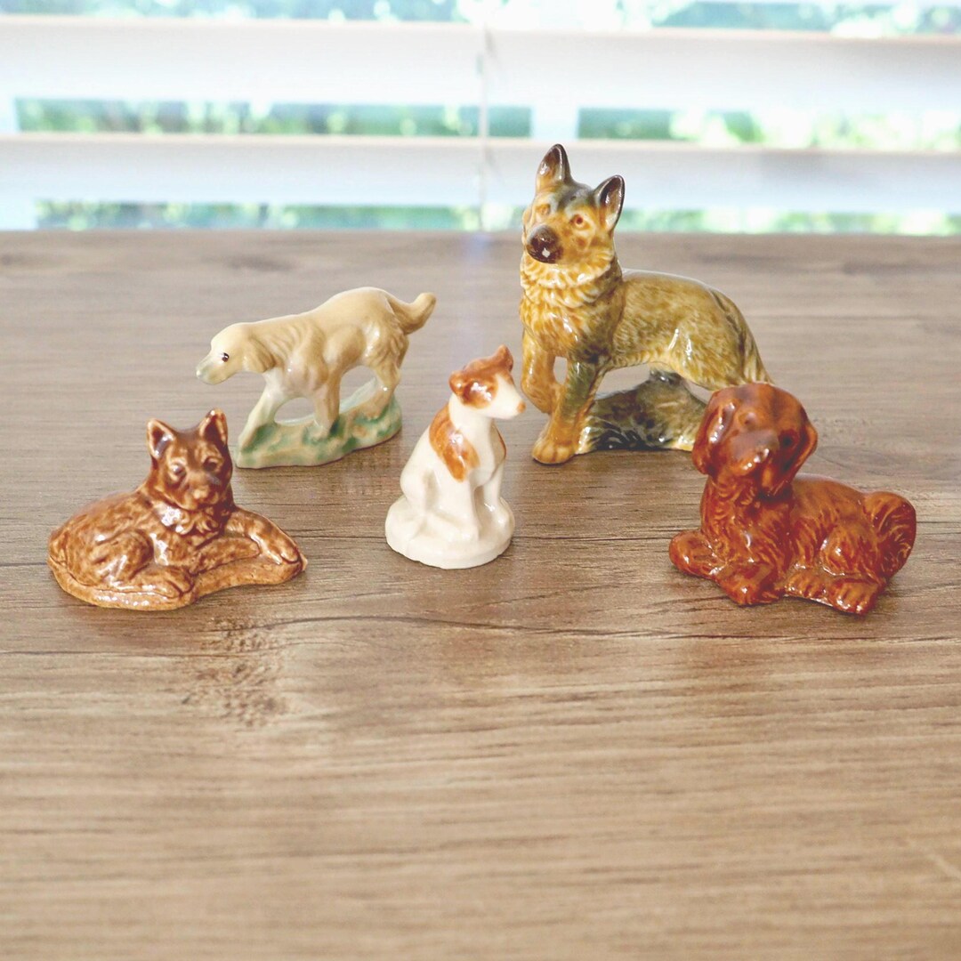 Vintage Wade Whimsies Dog Miniatures – Choose Breed (SEE Picture #2 for ...
