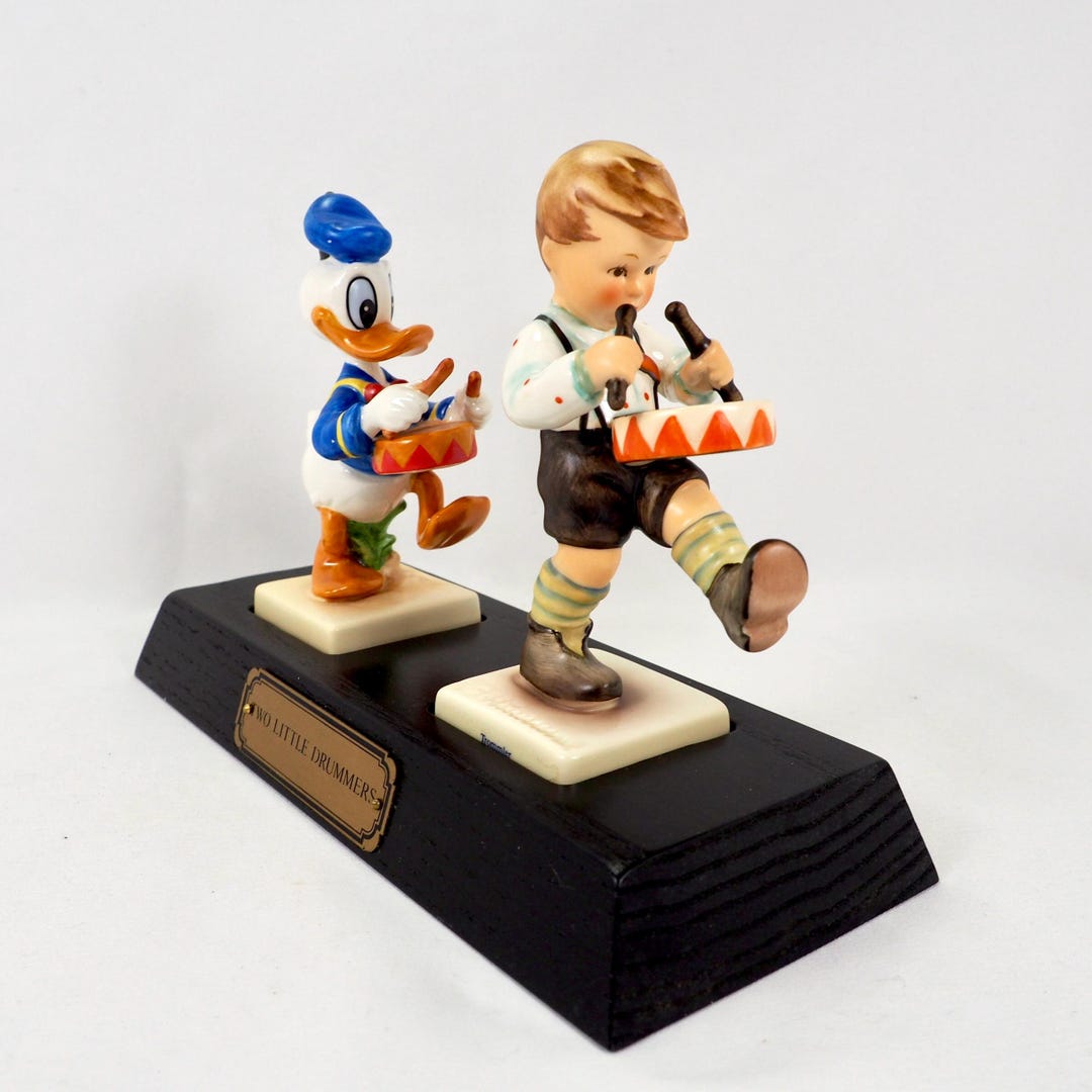 Goebel Figurines Disney Two Little Drummers Signed and Numbered Hummel ...