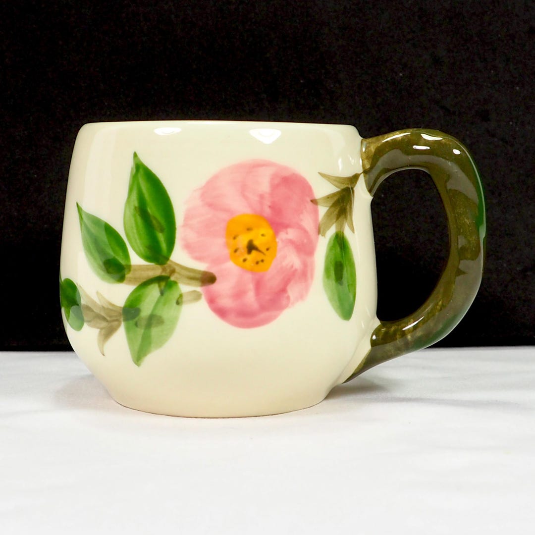 Vintage Franciscan Desert Rose Small Mug – Made in USA Hand-painted ...