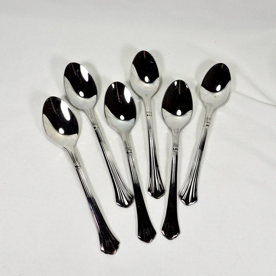 Vintage Flatware Retroneu “century“ Pattern Stainless Steel Flatware 6 ...