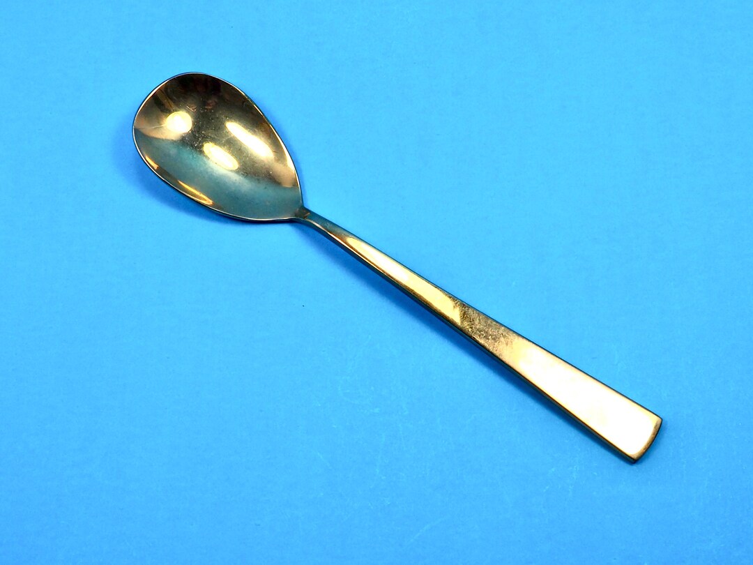 Vintage Brass Flatware Spoon 5.5” (single Spoon) Food Photography Props ...