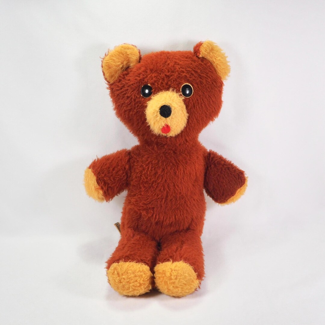 Vintage Brown Teddy Bear: Commonwealth of Pennsylvania Plush Toy ...