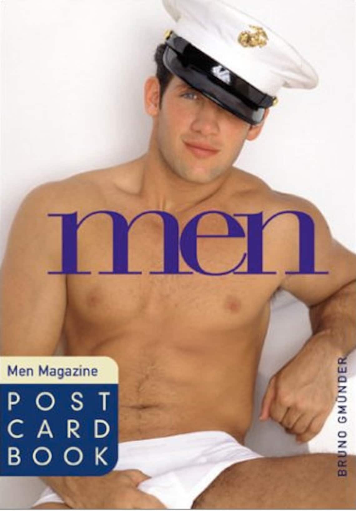 Bruno Gmunder Postcardbook Gay Art Photo Men Magazine Pure Men - Etsy