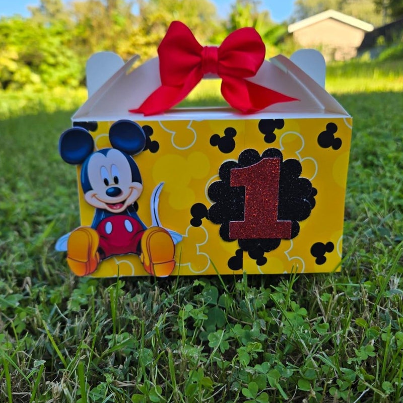 Mickey Mouse Box - Etsy