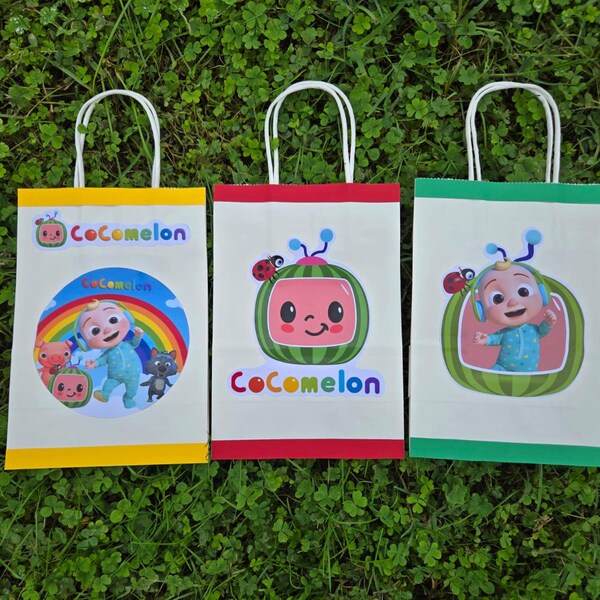 Cocomelon Party Bags - Etsy