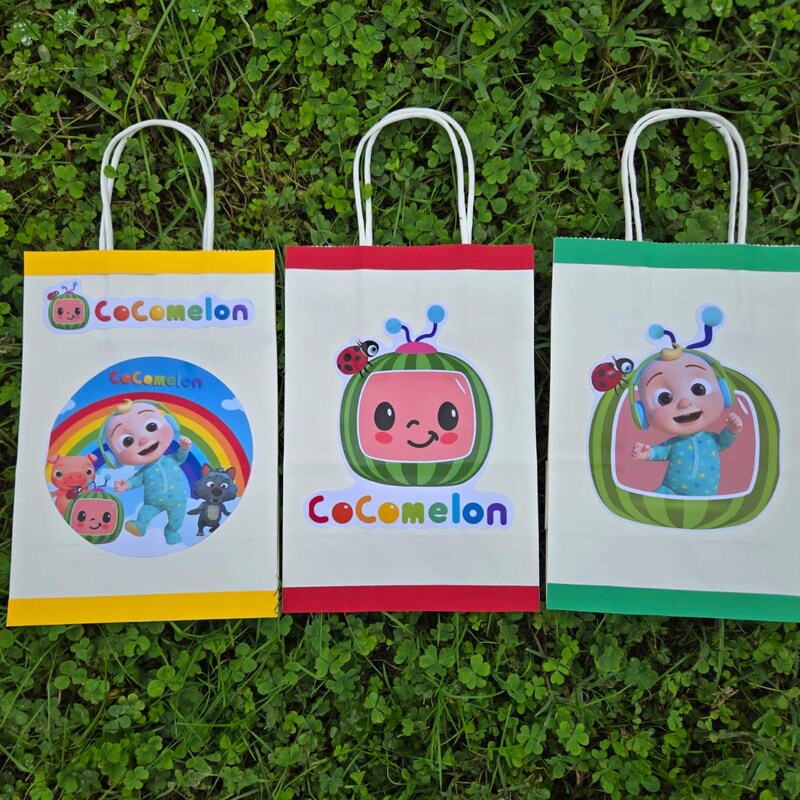 Cocomelon Party Bags - Etsy