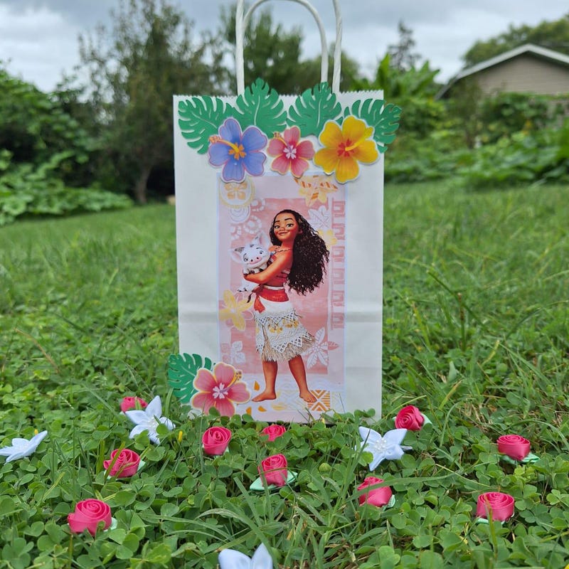 Moana Party Goodie Box - Etsy