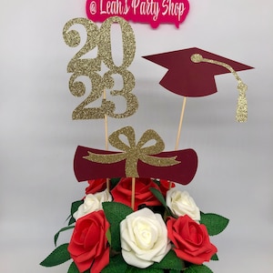 Maroon Graduation Party Decoration,2024 College Graduation, Decoration ...
