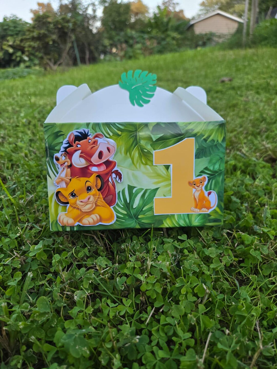 Lion King Party Favor Box, Lion King Birthday Theme, Lion King Birthday ...