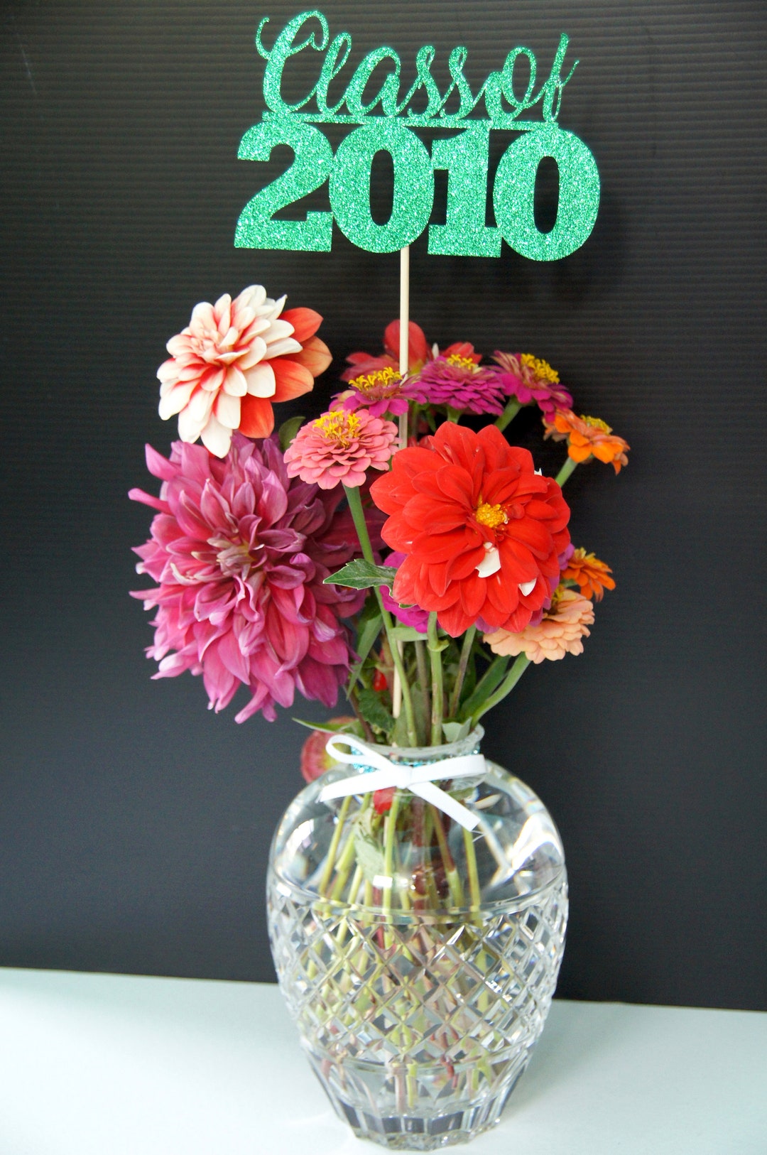 Class of 2010, Class Reunion Centerpiece, 10 Years Class Anniversary ...