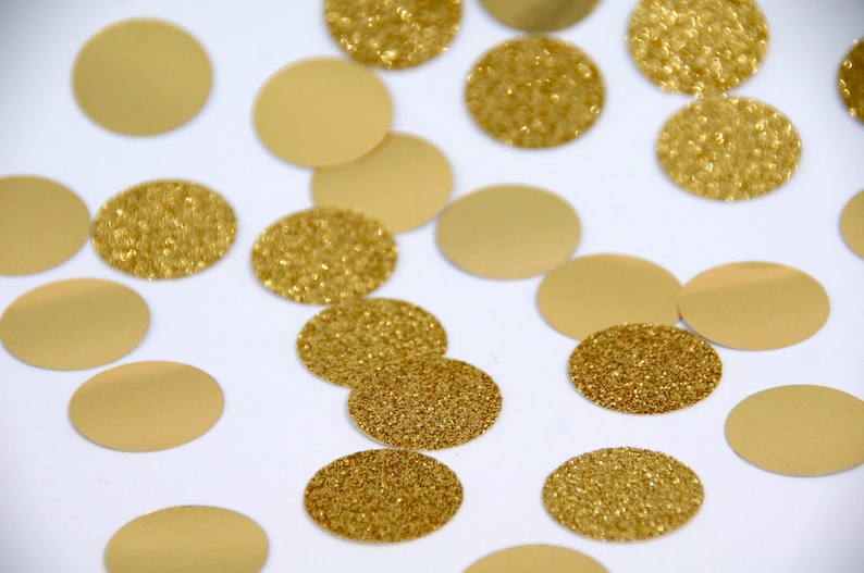 Glitter Confetti Gold Glitter Wedding Table Confetti Gold Party ...