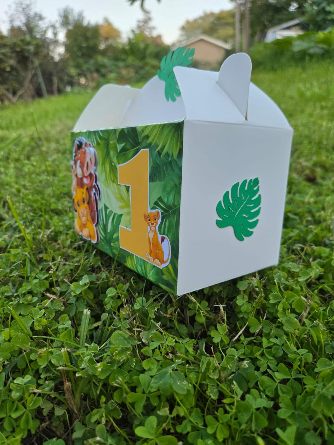Lion King Party Favor Box, Lion King Birthday Theme, Lion King Birthday ...