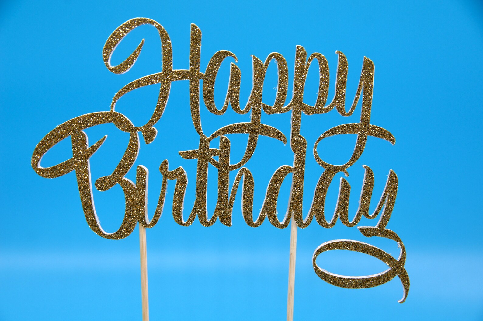 Happy Birthday Cake Topper - Rezeptwelt