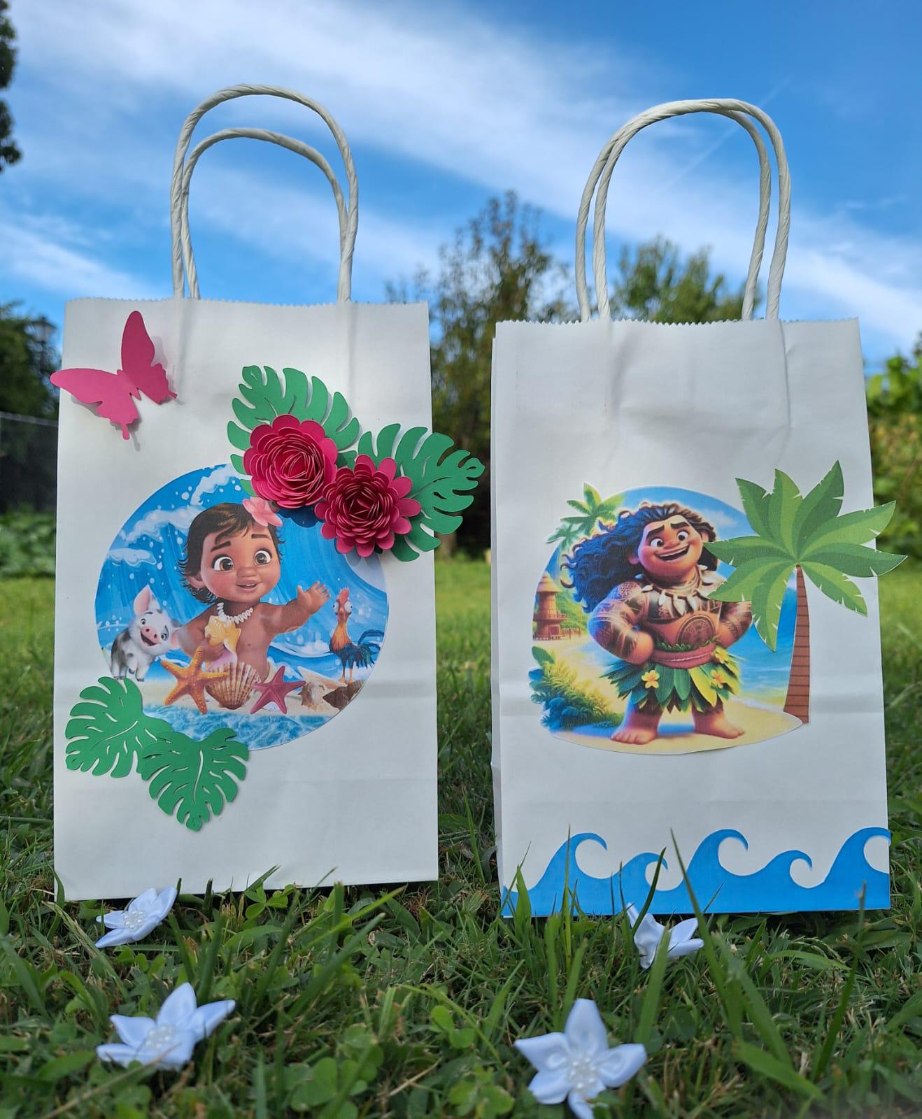 Moana Treat Bags, Moana Party Favors, Moana Birthday, Moana Birthday ...