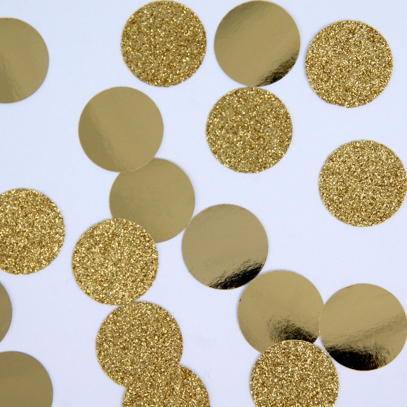 Gold Confetti - Etsy