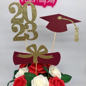 Maroon Graduation Party Decoration,2024 College Graduation, Decoration ...