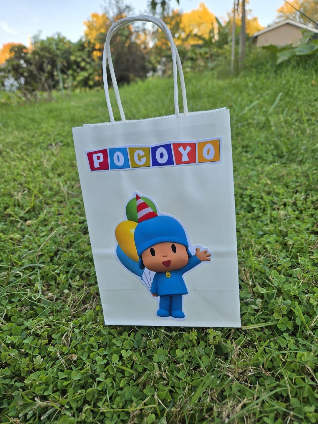 Pocoyo Party Bags / Pocoyo Treat Bags/ Pocoyo Favor Bags/ Pocoyo Party ...