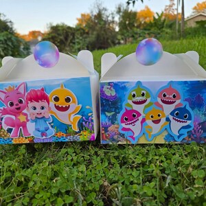 Baby Shark Birthday / Baby Shark / Baby Shark Birthday Boxes / Baby ...