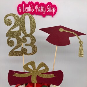 Maroon Graduation Party Decoration,2024 College Graduation, Decoration ...