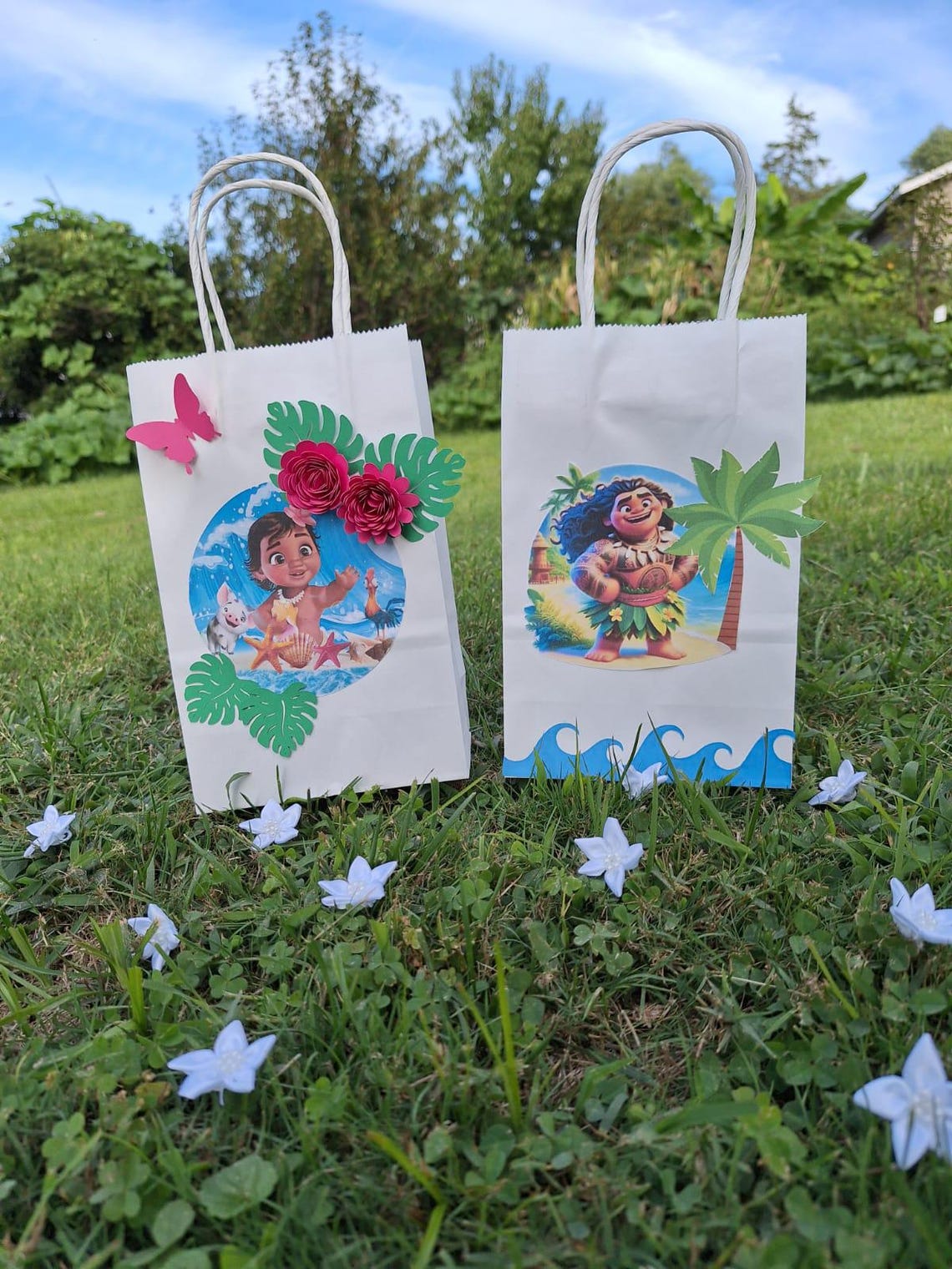 Moana Treat Bags, Moana Party Favors, Moana Birthday, Moana Birthday ...