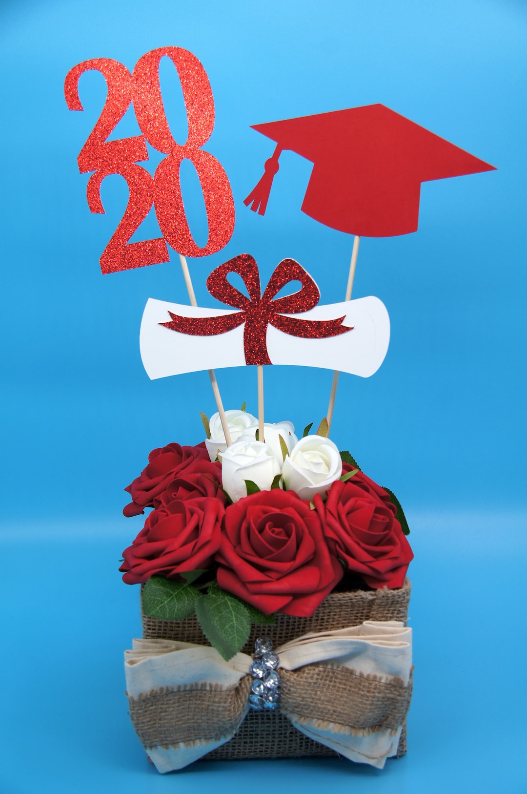 2020 Graduation Party Decoration, 2020 Graduation Centerpiece, High ...