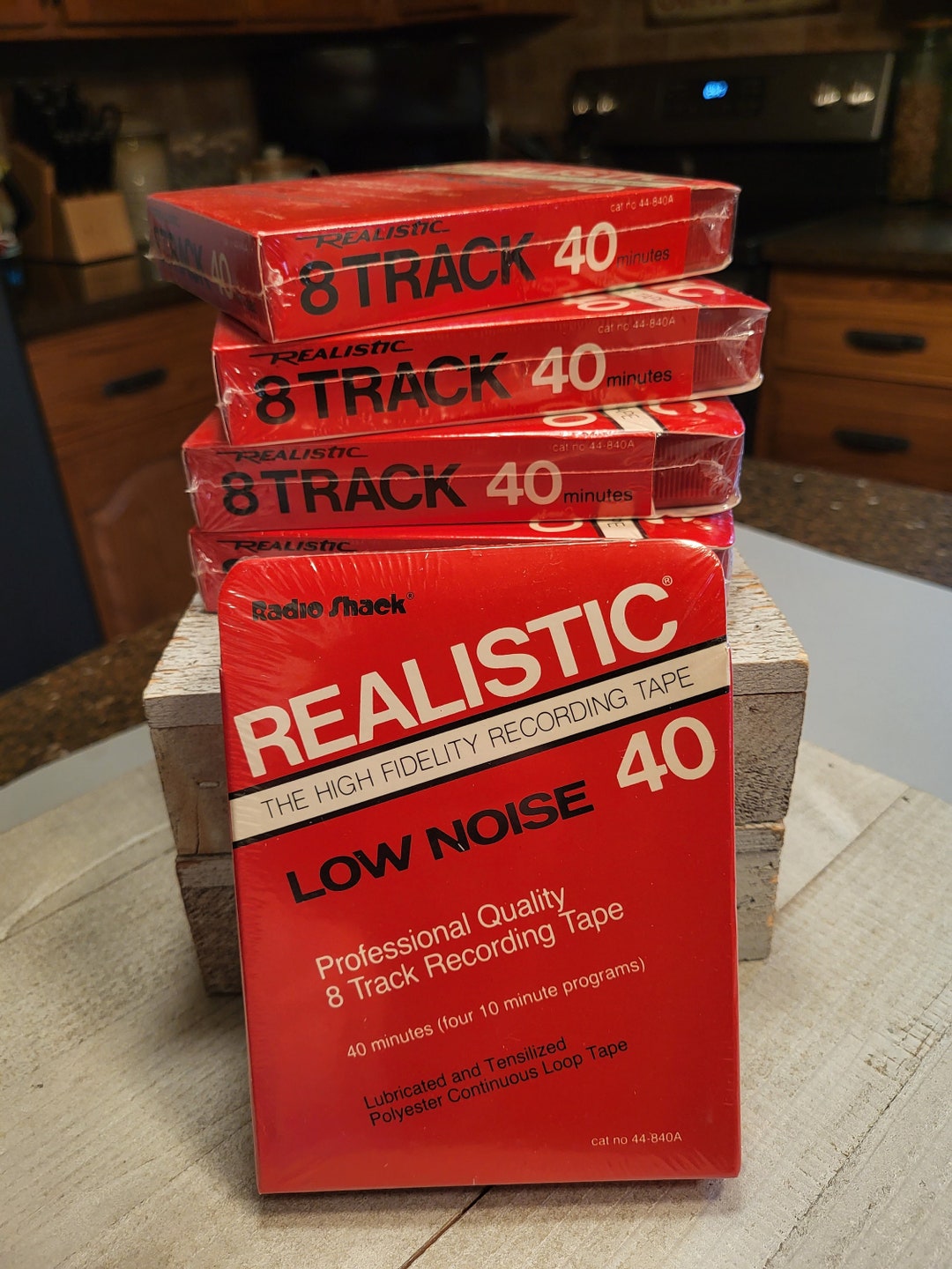 Realistic 8 Track Recording Tapes Set of 5 Radio Shack 40 - Etsy