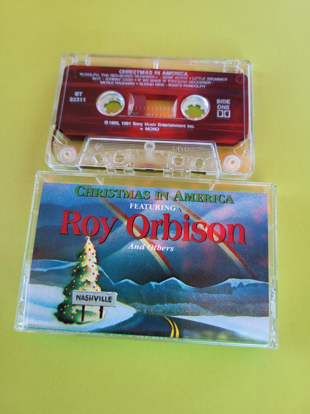 Roy Orbison & Others- Christmas in America - Tested Used Cassette Tape ...