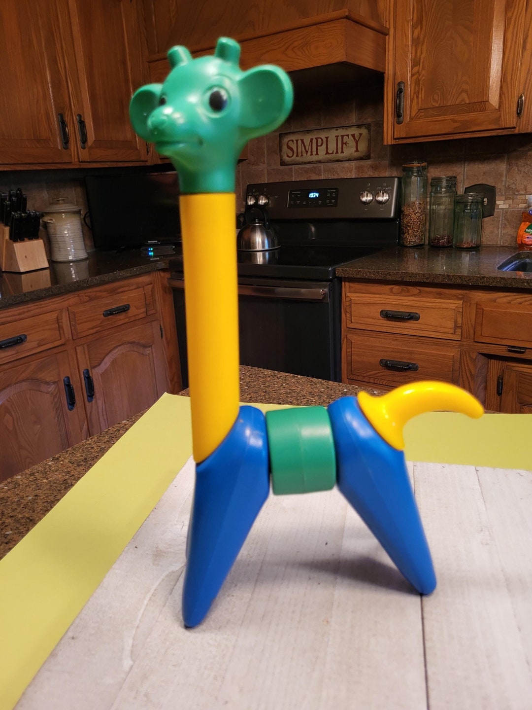 Vintage Tupperware - Tuppertoy Giraffe - Etsy