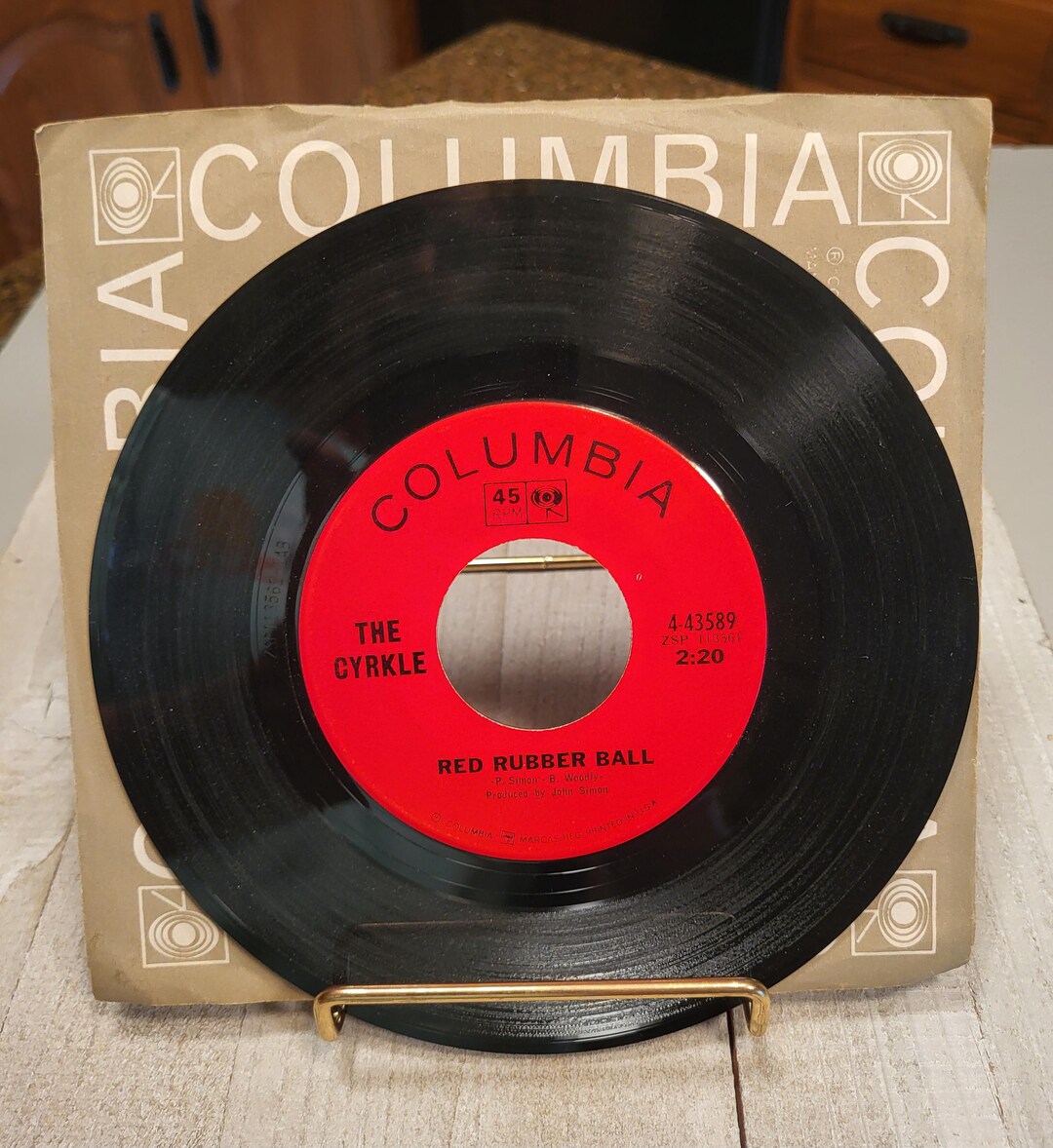 The Cyrkle - Red Rubber Ball/how Can I Leave Her - 45 Rpm Record VG+ - Etsy