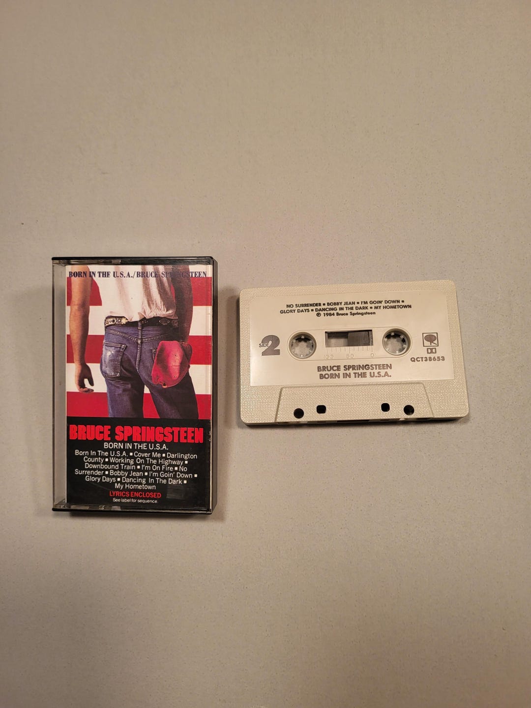 Bruce Springsteen - Born in the USA - Tested Cassette Tape - Etsy