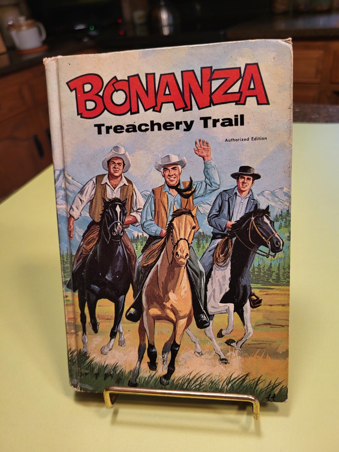 Bonanza Treachery Trail Vintage Book 1968 - Etsy